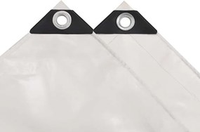 Plachta 650 g/m² 6 x 8 m bílá 144914