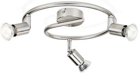 přisazené stropní svítidlo bodové philips 50303/17/e7 - matný chrom