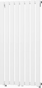 Gamma Vertical, topné těleso 600x1100 mm, 737 W, bílá matná, GMA-VERT-11060-WH