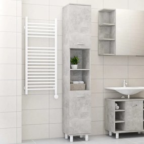 vidaXL Koupelnová skříňka 30 x 30 x 179 cm dřevotříska [802627] Barva: bílá s vysokým leskem