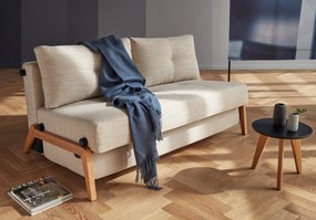 INNOVATION - Rozkládací sedačka CUBED WOOD SOFA 140-200