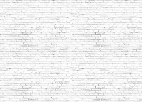 Malvis ® Tapeta Cihly bílé Vel. (šířka x výška): 432 x 290 cm