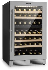 Vinovilla Duo79, dvouzónová vinotéka, 189 l, 79 lahví, třívrstvé skleněné dveře