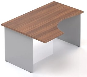 Rauman Kancelářský stůl Visio LUX 136x70/100 cm levý Barva: Ořech