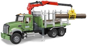 Bruder Nákladní auto MACK Granit přepravník dřeva