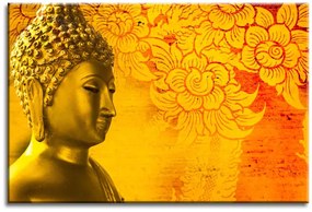 Obraz Buddha zlatý Velikost (šířka x výška): 90x60 cm
