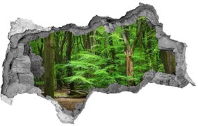 Wallmuralia Samolepící nálepka Nizozmský les 95x73 cm