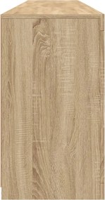 Příborník s LED osvětlením dub sonoma 181,5 x 37 x 67 cm 3209004