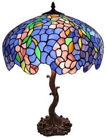 Stolní lampa Tiffany FLOWERS Clayre &amp; Eef 5LL-6070