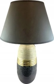 Lampa 55 CM Zlatá, Šedá, Vyražená Do Vzorů, Dárek