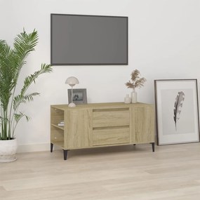TV skříňka dub sonoma 102x44,5x50 cm kompozitní dřevo - Default Title