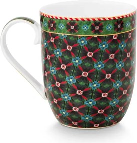 Pip Studio Berry Blues sada 2ks hrnků 180ml, modrá (Sada 2ks hrnků 180ml)