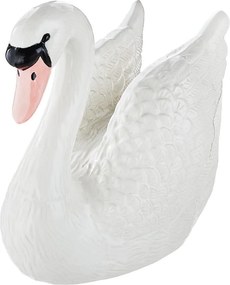 ODETTE Dekorace labuť 21 cm