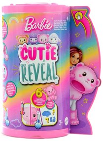 Barbie Cutie Reveal Chelsea pastelová edice - medvěd HKR19