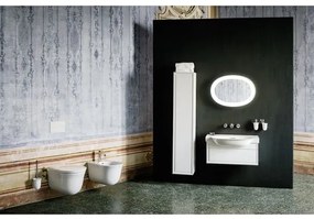 Laufen The New Classic WC Sedátko s poklopem SoftClose, odnímatelné, bílé matné H8918517570001