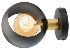 Nástěnné svítidlo CYKLOP 1xE27/60W/230V černá