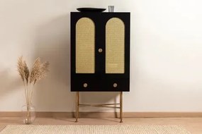 Kalune design Příborník CLIFF černý