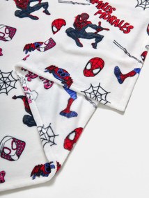 Sinsay - Dětská deka Spider-Man - bílá