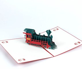 3D přání Velká lokomotiva