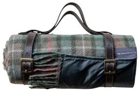 Pikniková vlněná deka skotský tartan