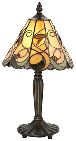 Endon 64196 - Stolní lampa Tiffany JAMELIA 1xE14/40W/230V pr. 20 cm