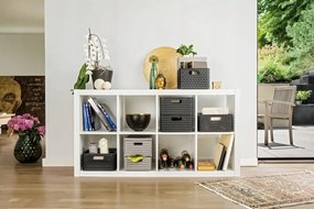 Rotho Úložný box COUNTRY čtvercový 14L - antracit
