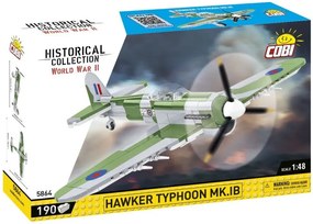 Cobi 5864 ii ww hawker typhoon mk. ib, 1:48, 190 ks