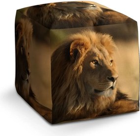 Sablio Taburet Cube Lev 3 - 50x50x50 cm