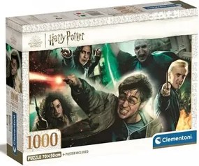 Clementoni PUZZLE Harry Potter: Kouzla / 1000 dílků / od 10 let