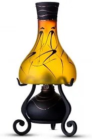 Bohemia Crafts AFRIKA - elektrická a petrolejová lampa v jednom