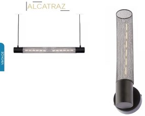 ACA DECOR Nástěnné svítidlo ALCATRAZ max. 4x60W/E27/230V/IP20, černé