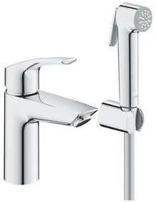 Grohe Eurosmart - Umyvadlová baterie s bidetovou sprškou, chrom 23124003