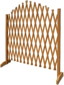 Deuba Zahradní mřížkový plot 200x107 cm - přírodní