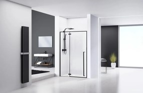 Sprchové dveře FARGO BLACK MAT 110 cm