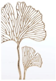 Kovová soška (výška 48 cm) Leaf – Light &amp; Living