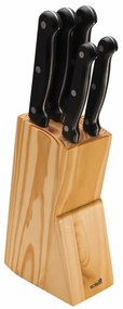 Sada nožů SOLA KNIFE v dřevěném bloku, 6 ks