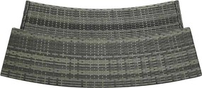 Zahradní barový stůl šedý 120 x 55 x 110 cm polyratan 313469