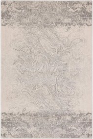 Kusový koberec Crotone šedivý 133 x 180 cm