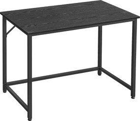Počítačový stůl, malý kancelářský psací stůl 100 x 50 cm, černý