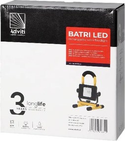 LED pracovní reflektor přenosný ORNO ADVITI BATRI LED AD-NR-6201L6 s dobíjecí baterií, 10 W