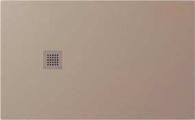Polysan Polysan, TRENECA sprchová vanička z litého mramoru s možností úpravy rozměru 130x80cm, béžová matná, 84303.81