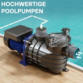 Bazénové čerpadlo XPOtool – 11700 l/h, 250 W (51555)