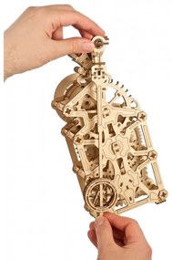 Ugears 3D mechanické puzzle Hodiny motoru 265 ks