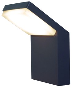 Mantra 7045 Alpine, šedé venkovní nástěnné svítidlo, 6W LED 3000K, výška 16,5cm, IP65