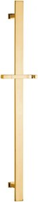 Sapho Sapho, Posuvný držák sprchy, hranatá, 700mm, zlato, SC417