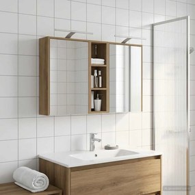 Sada koupelnových skříněk 3 ks 106 x 16 x 62,5 cm 3403807