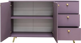 STO Komoda SIENA, 140 cm Fialová