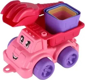 TEDDIES Sada na písek s autem 6 ks / Sada na písek / Plast / 12m+