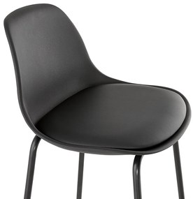 Černá barová židle Kokoon Pascal