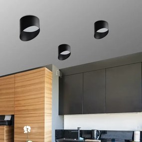 LED bodové světlo Momo 14 černé